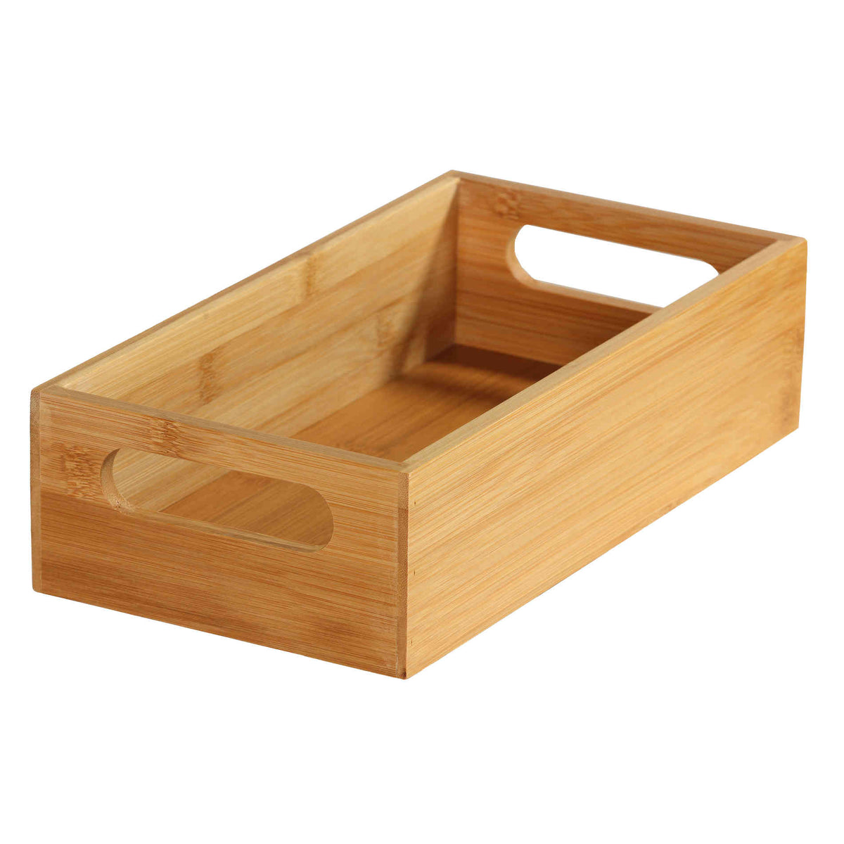 Cortesi Home Juri Natural Bamboo Box with Handles for Snacks and Spices ...