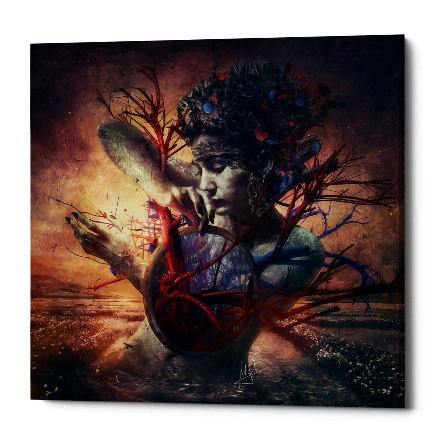 Cortesi Home "Blossom" by Mario Sanchez Nevado, Giclee Canvas Wall Art ...